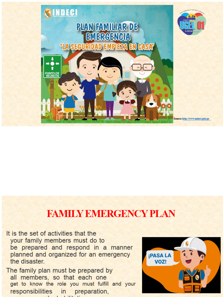 Emergency Family Plan 02-04-20 | PDF | Emergency Evacuation | Emergency ...