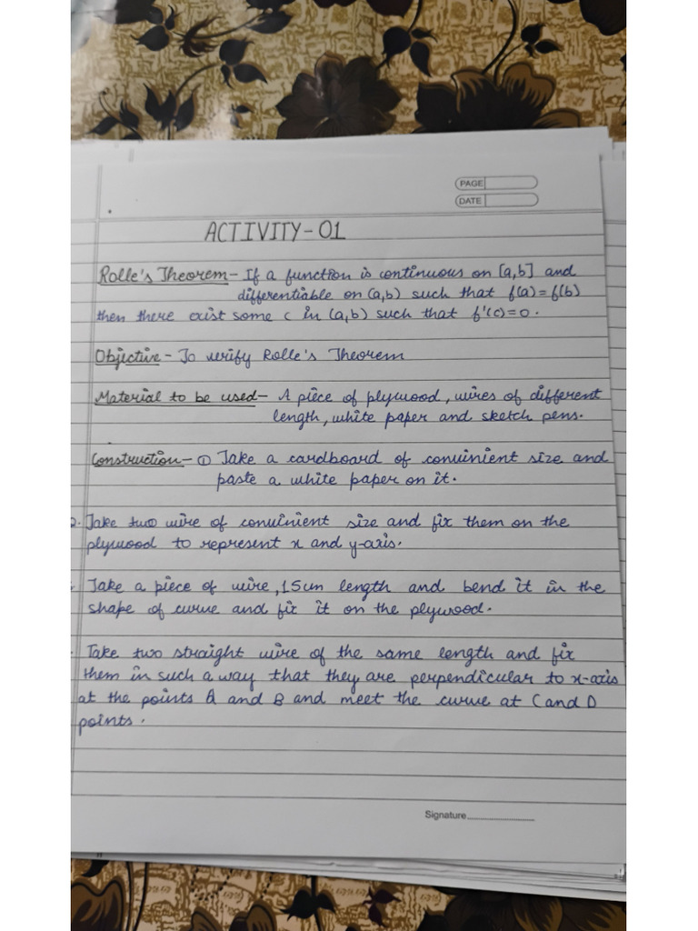 Maths activity file class 12th (2) | PDF