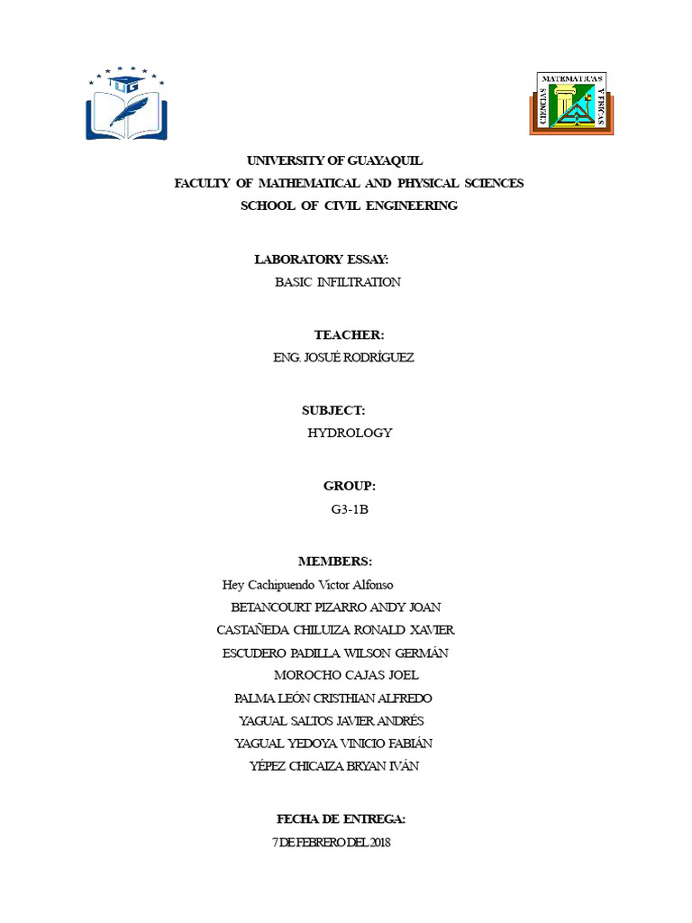 Water Infiltration in The Soil | PDF | Irrigation | Surface Runoff