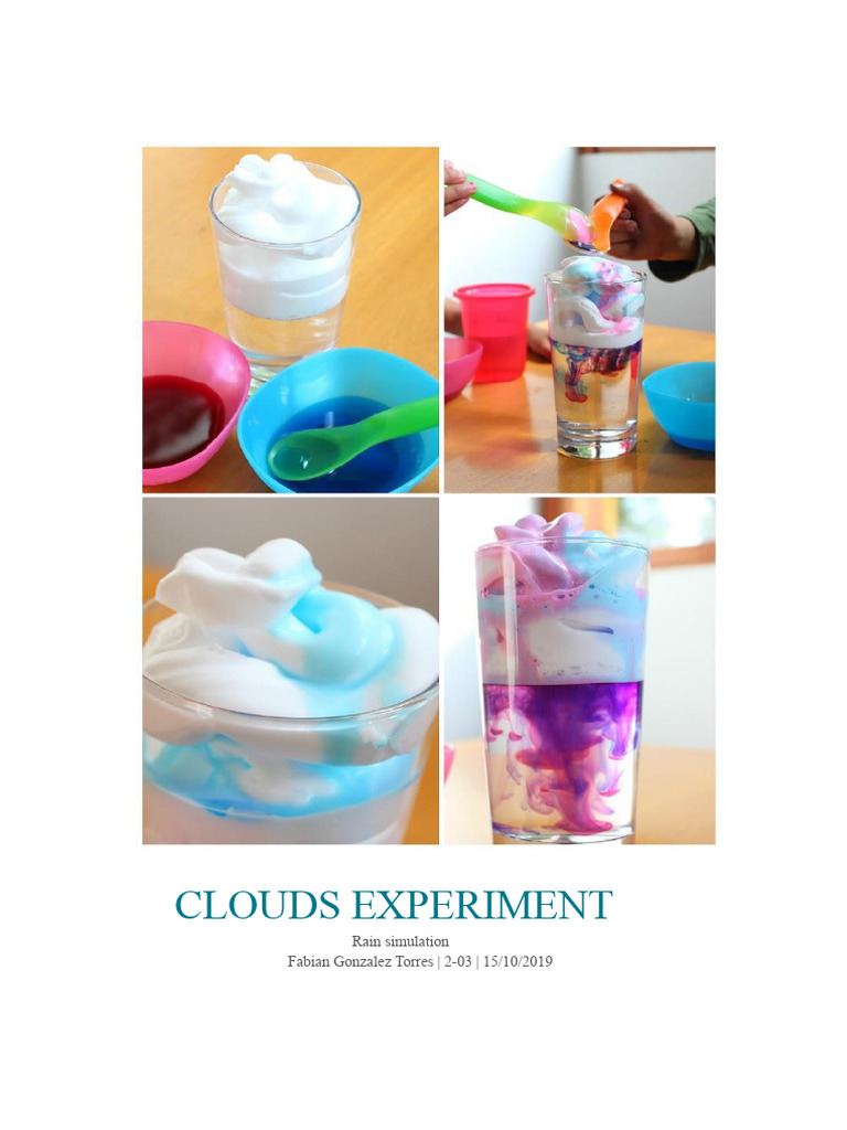 Cloud Experiment | PDF