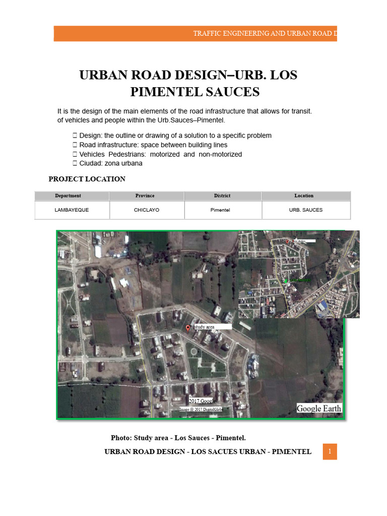 Urban Road Design Gallardo | PDF | Sidewalk | Road