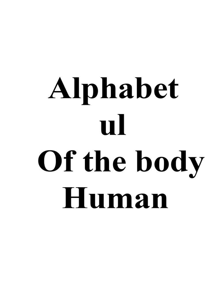 The Alphabet of Human Anatomy & Energy | PDF | Kabbalah