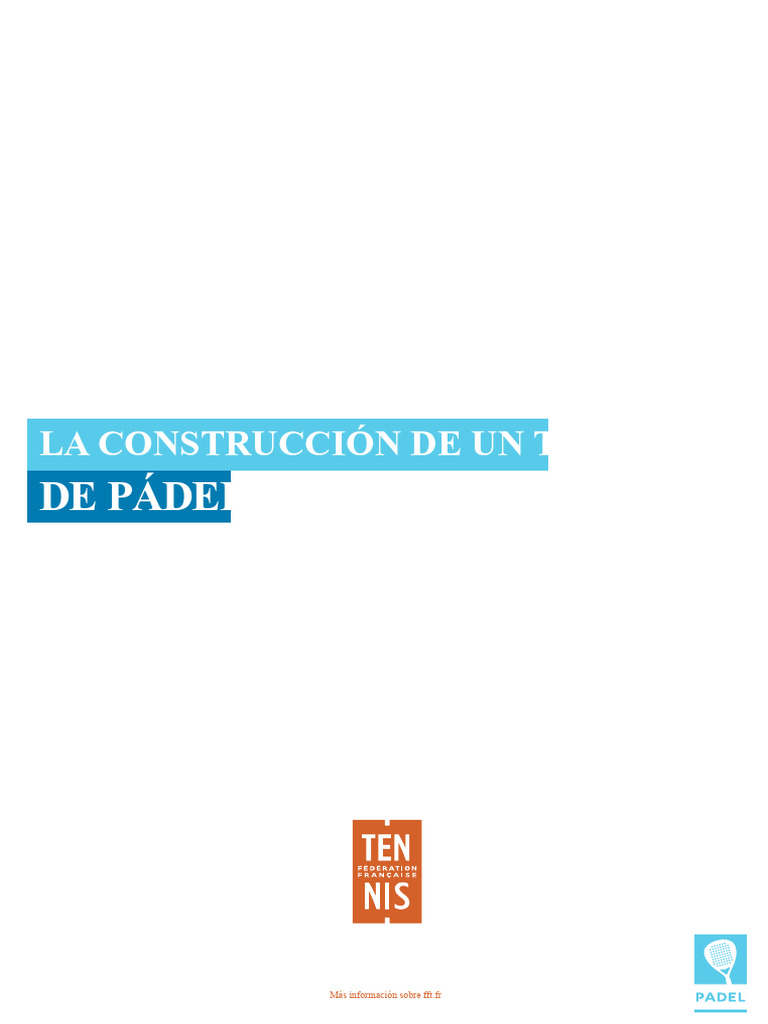 Especificaciones para Terreno de Pádel | PDF | Hormigón