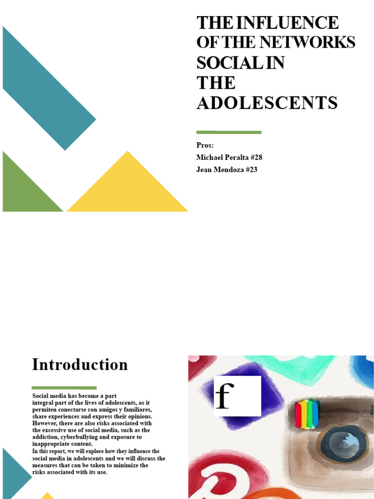 Social Media's Impact on Adolescents | PDF | Social Media | Popular ...