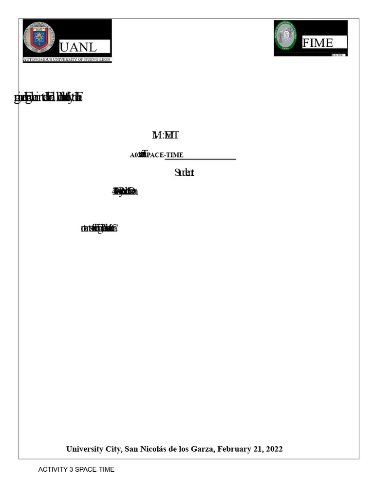Act3 Space Time 1961334 | PDF