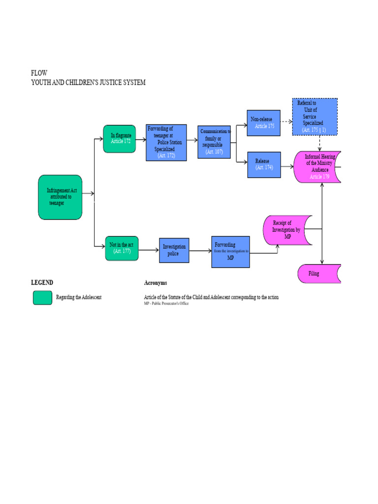 Infringement Act Flowchart | PDF | Prosecutor | Crime & Violence