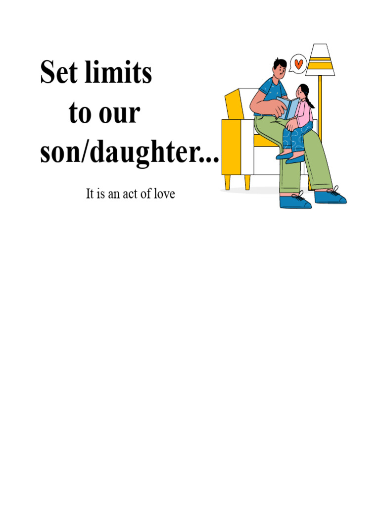 Setting Loving Limits for Children | PDF | Psychology | Behavioural ...