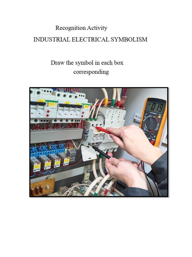 Industrial Electrical Symbols Guide | PDF