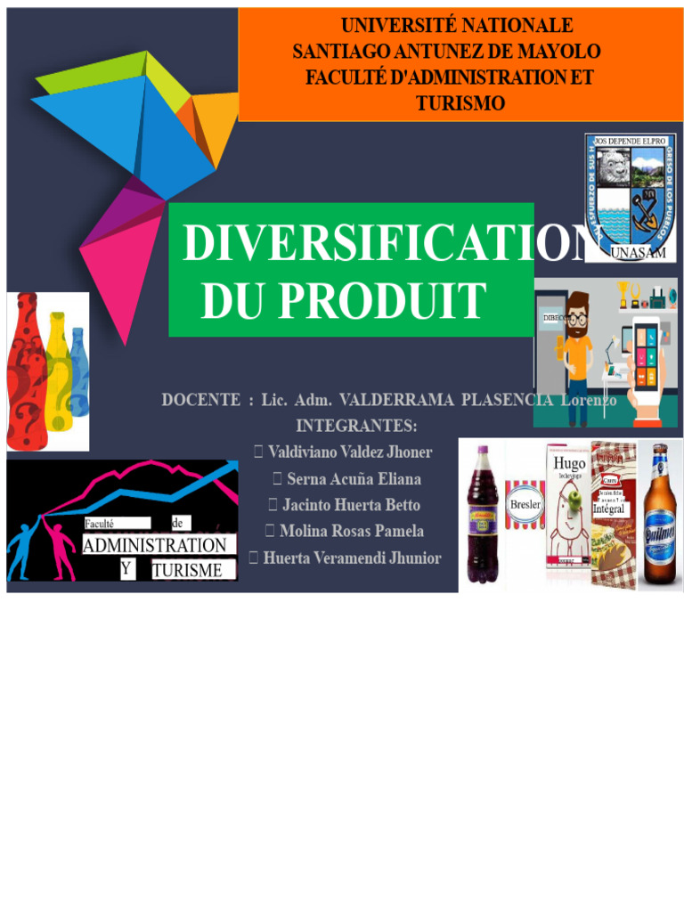 Stratégies de Diversification de Produit | PDF | Business ...