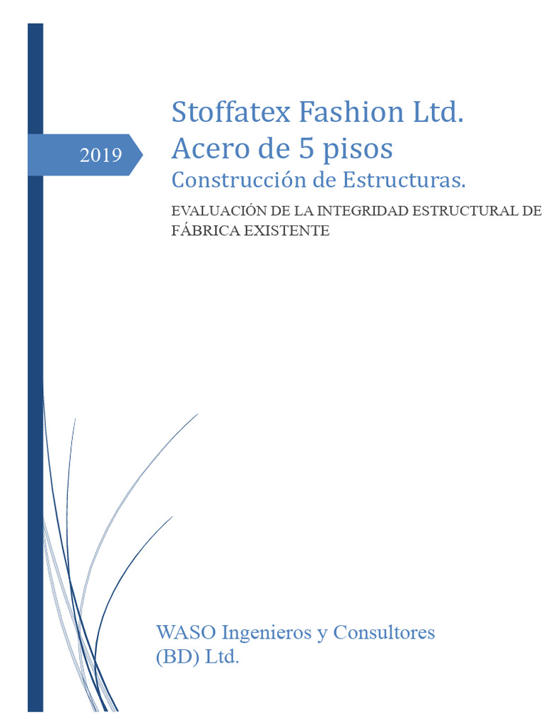 INFORME DE DISEÑO (Edificio de Estructura de Acero de 5 Plantas) | PDF | edificio | Experiencia