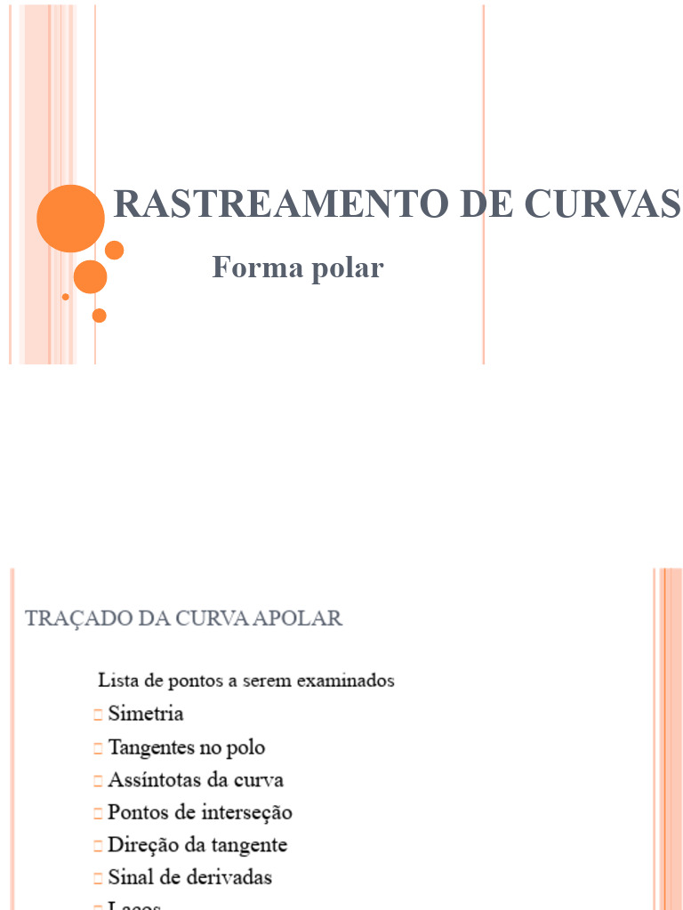 Rastreamento de Curvas Polares_Dr.KR.pdf | PDF | Tangente | Curva