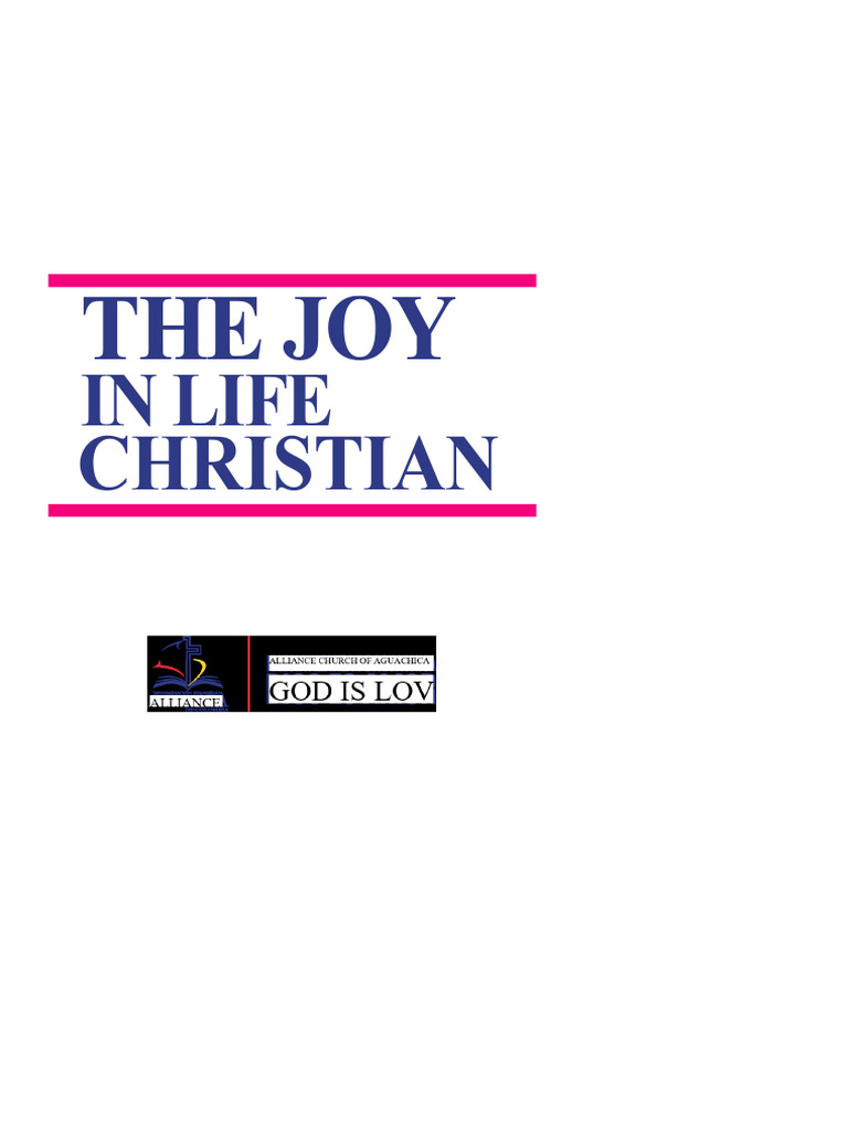 Joy in the Christian Life: Insights from Philippians | PDF | Jesus ...
