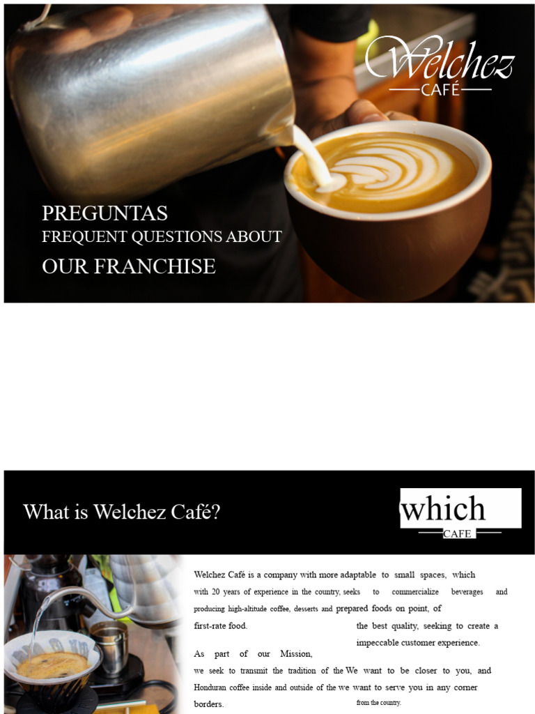 pyr_welchez_coffee | PDF | Franchising | Coffeehouse