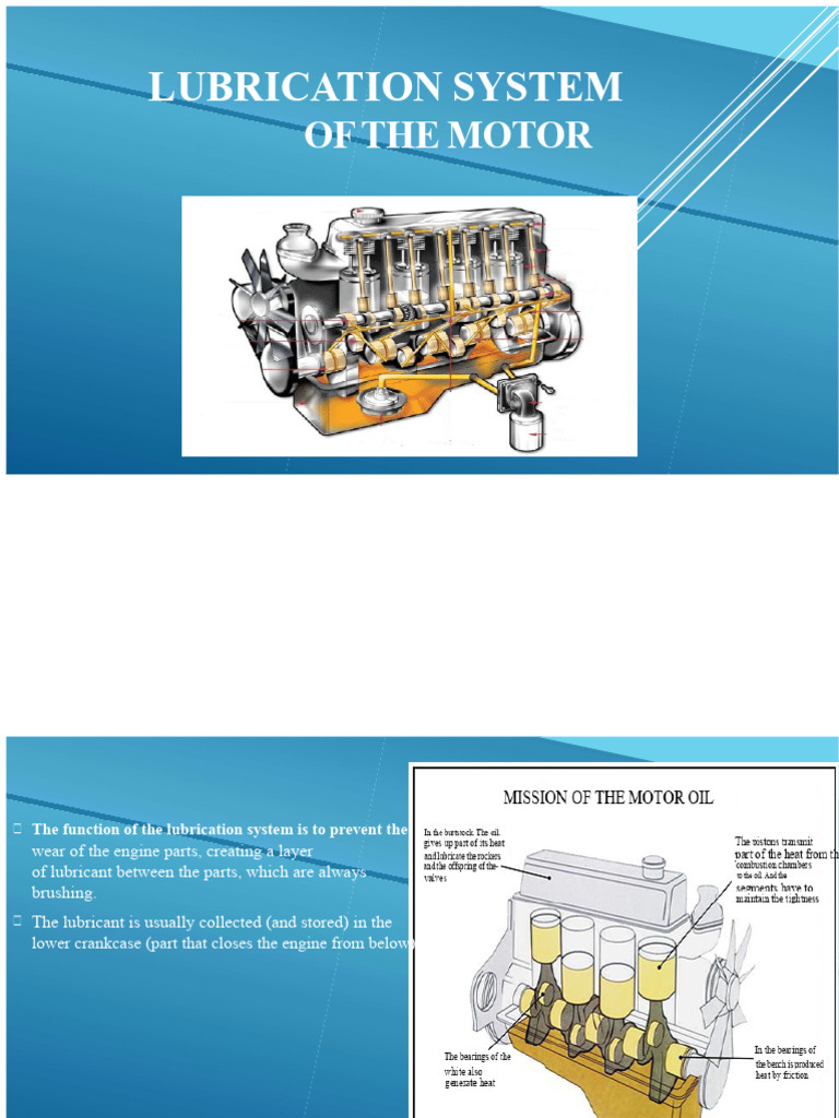 Engine lubrication system | PDF | Motor Oil | Filtration
