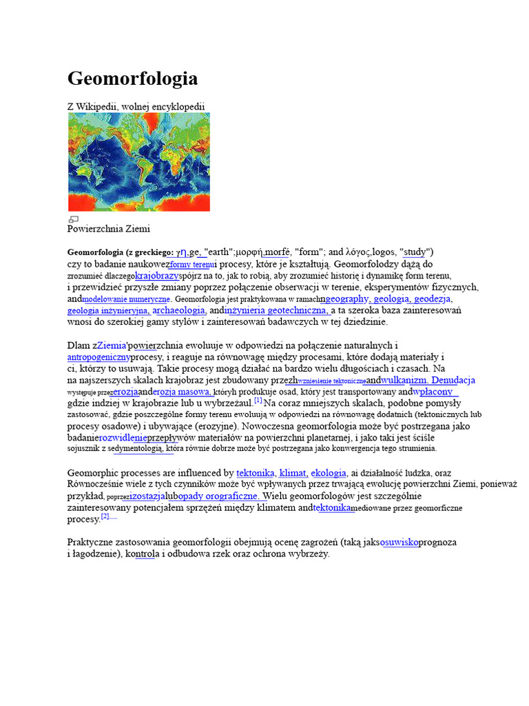 Geomorfologia | PDF