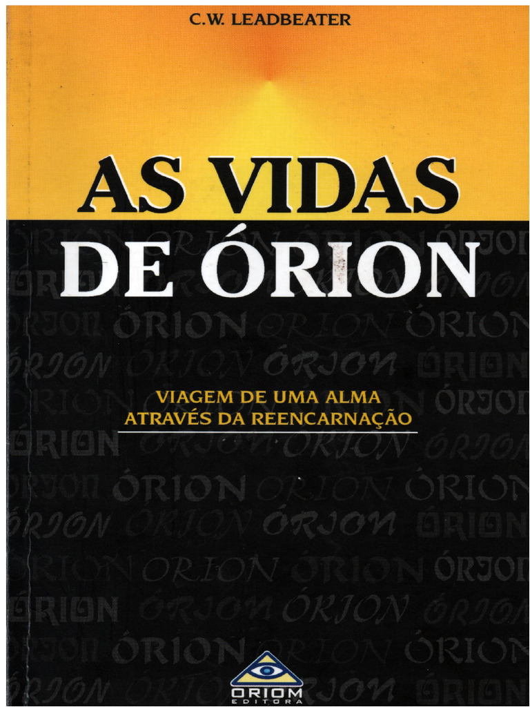 The Lives of Orion - C.W. Leadbeater | PDF | Jesus | Elijah