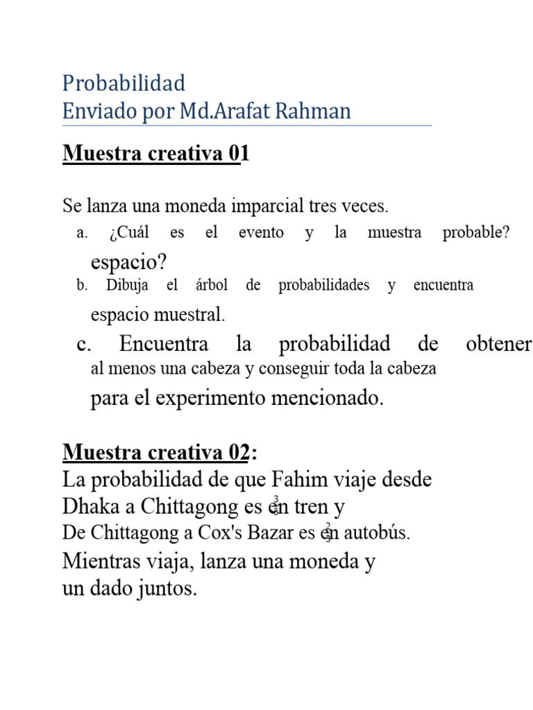 Matemáticas de nivel superior de clase 10 capítulo 14 Probabilidad | PDF