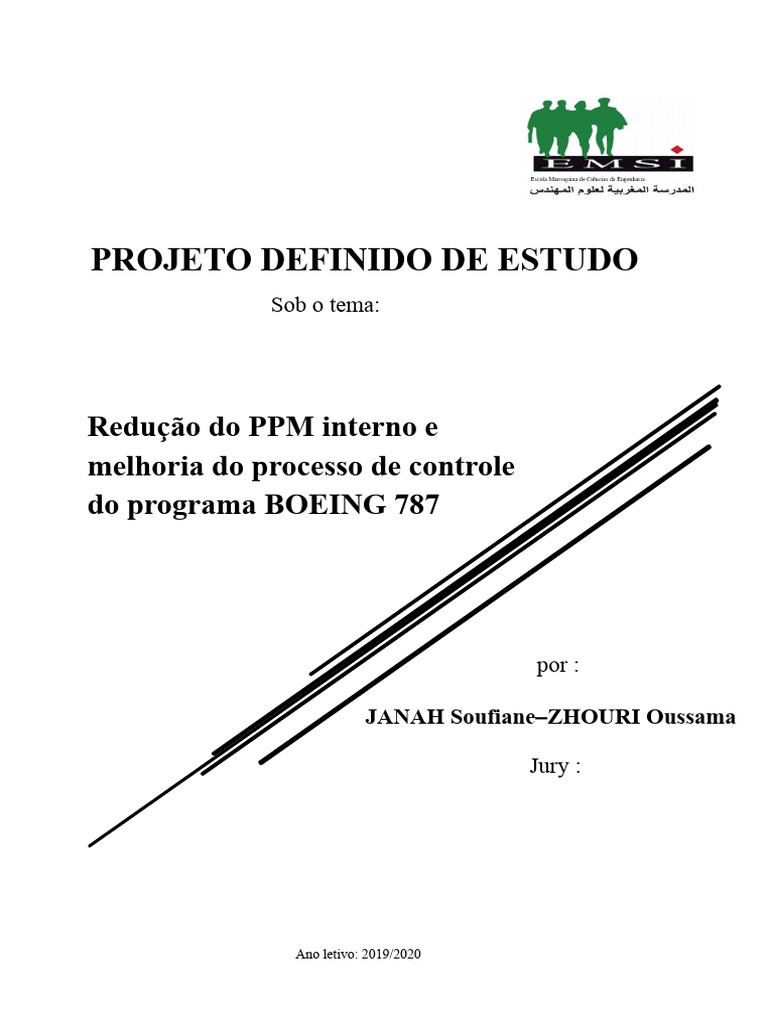 Matis Aerospace - Relatório Pfe | PDF | Seis Sigma | Boeing