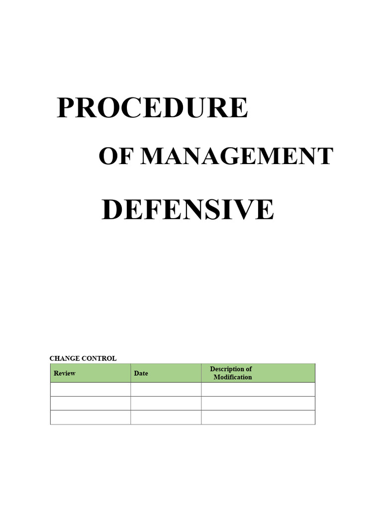 Defensive Driving Procedure | PDF | Traffic Collision | Risk