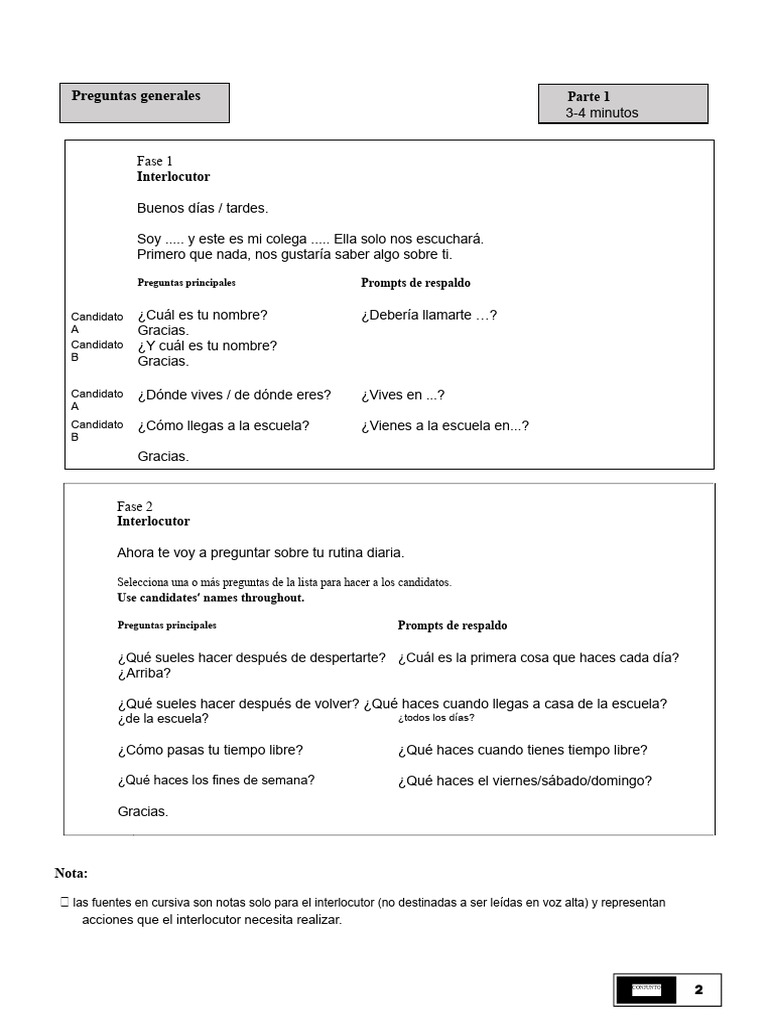 HABLAR MI SET 2 CUADERNO DEL MAESTRO (forma 4 2022) | PDF