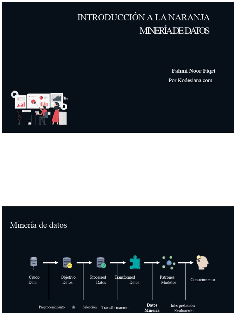 Episodio 3 - Introducción a Orange Data Mining | PDF