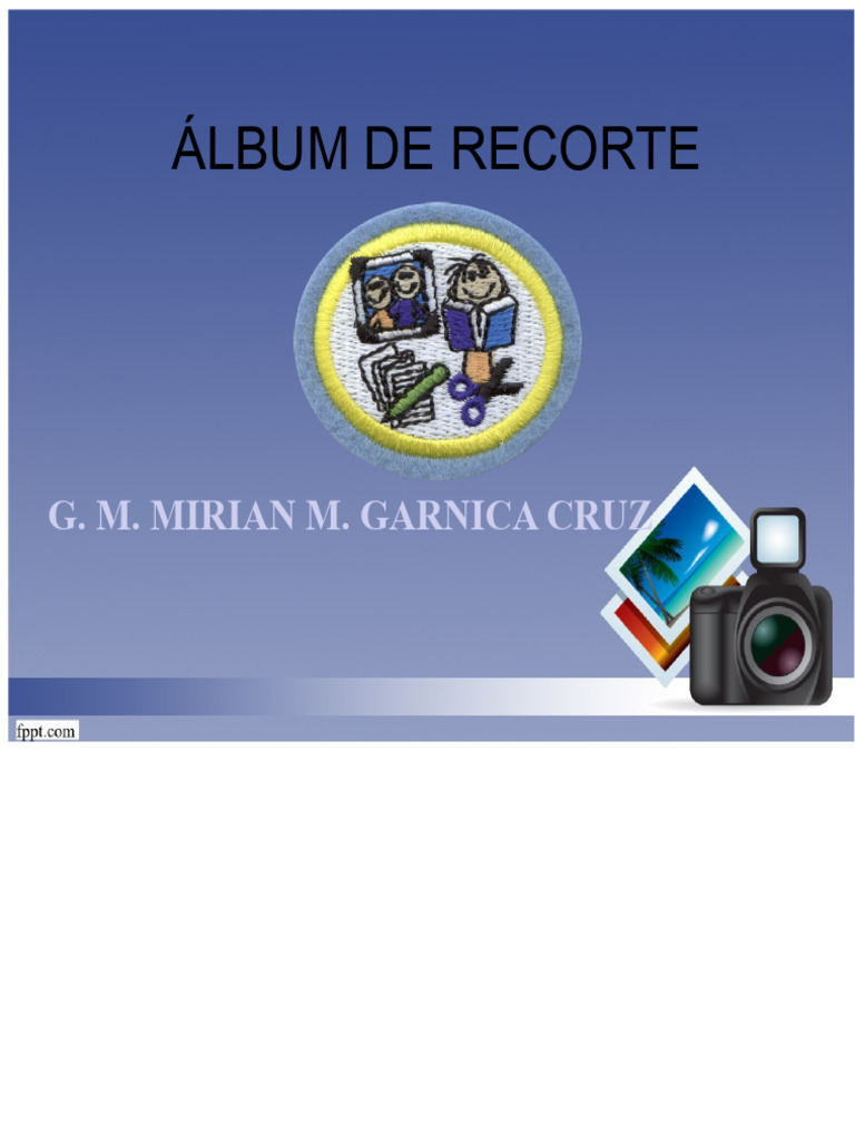 Álbum de recorte especialidade: Álbum de Recortes | PDF | Papel