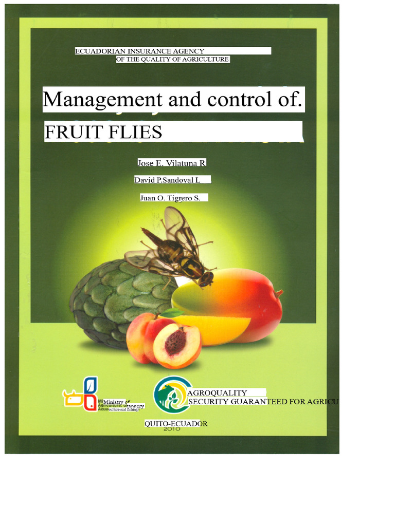 Management and Control of Fruit Flies | PDF | Pupa