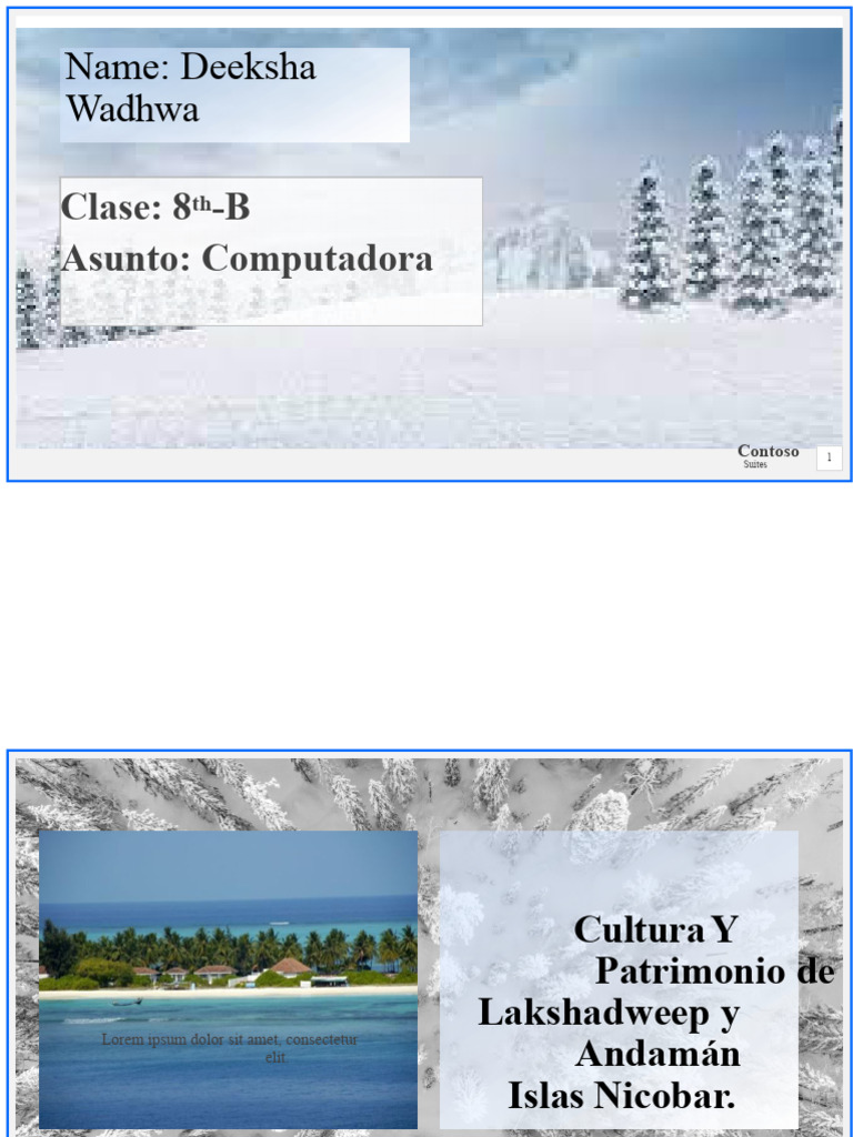 Cultura y Patrimonio de Lakshadweep y Andamán y Nicobar-1 | PDF ...