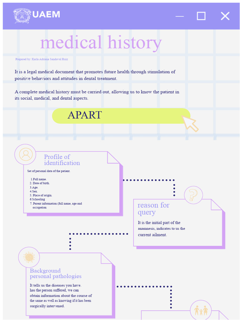 Comprehensive Medical History Guide | PDF