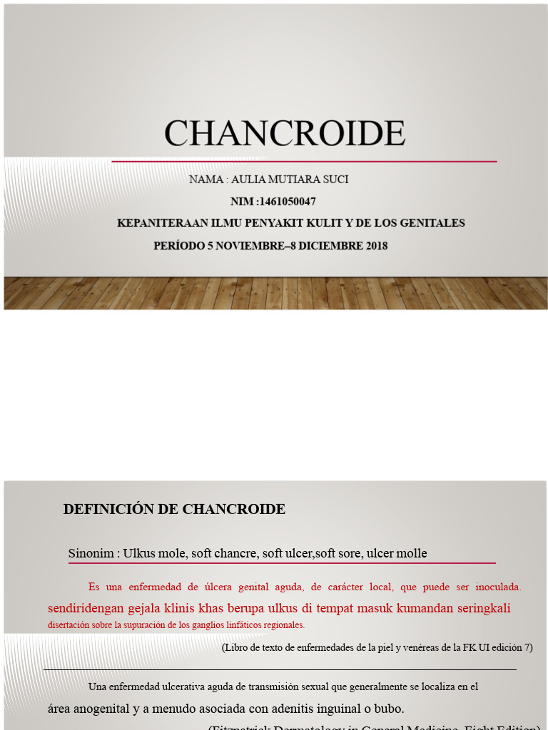 Material de Chancroide | PDF