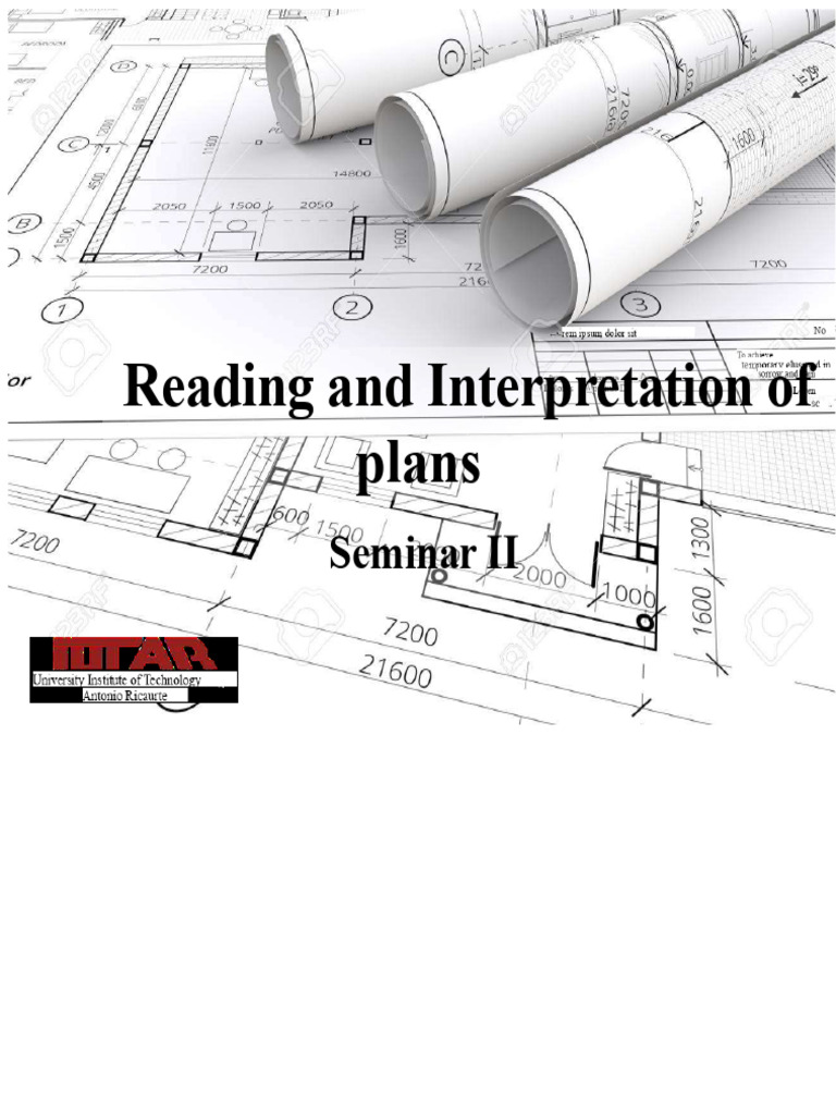 Reading and Interpretation of Plans | PDF | Geometry