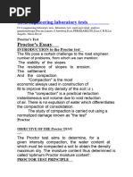 Proctor Test Comparison: Standard vs Modified | PDF