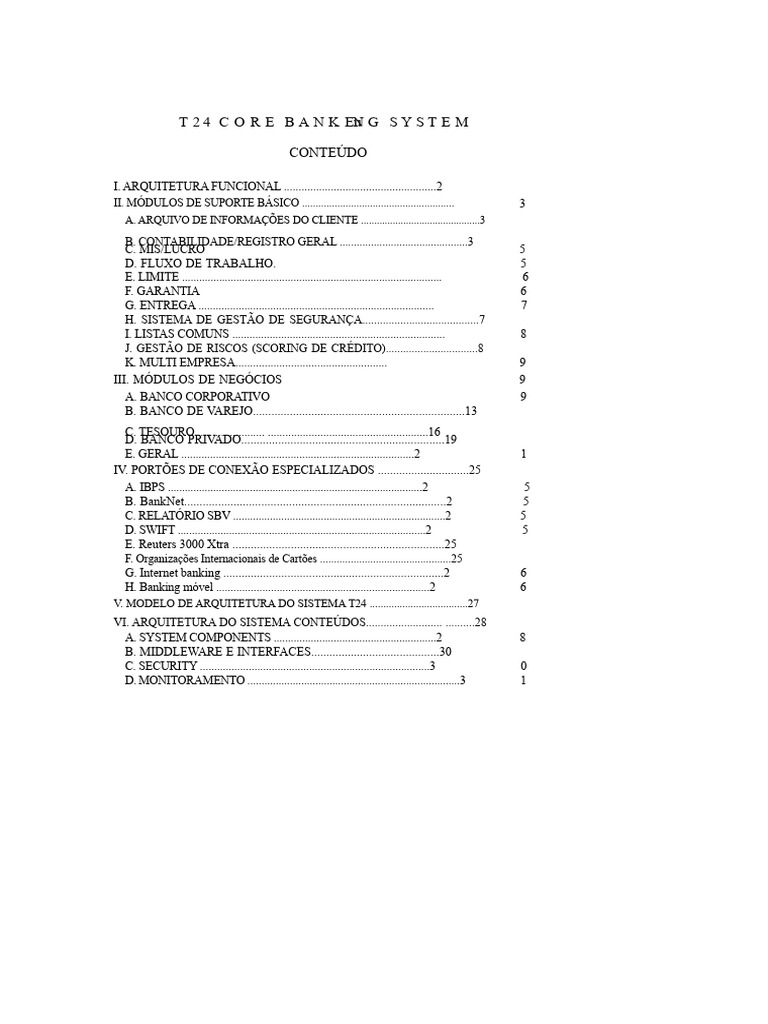 DocGo.Net-321382350-T24-Visão Geral do Sistema Bancário Central.pdf ...