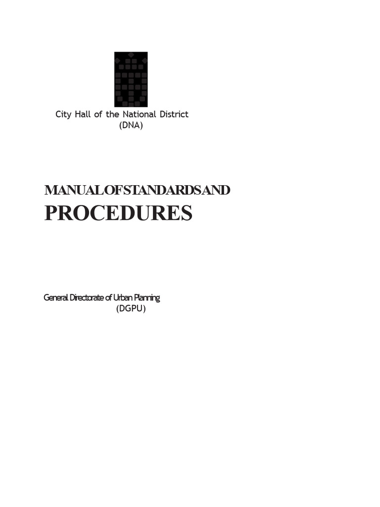 Standards and Procedures Manual - PDF Central Polygon | PDF ...