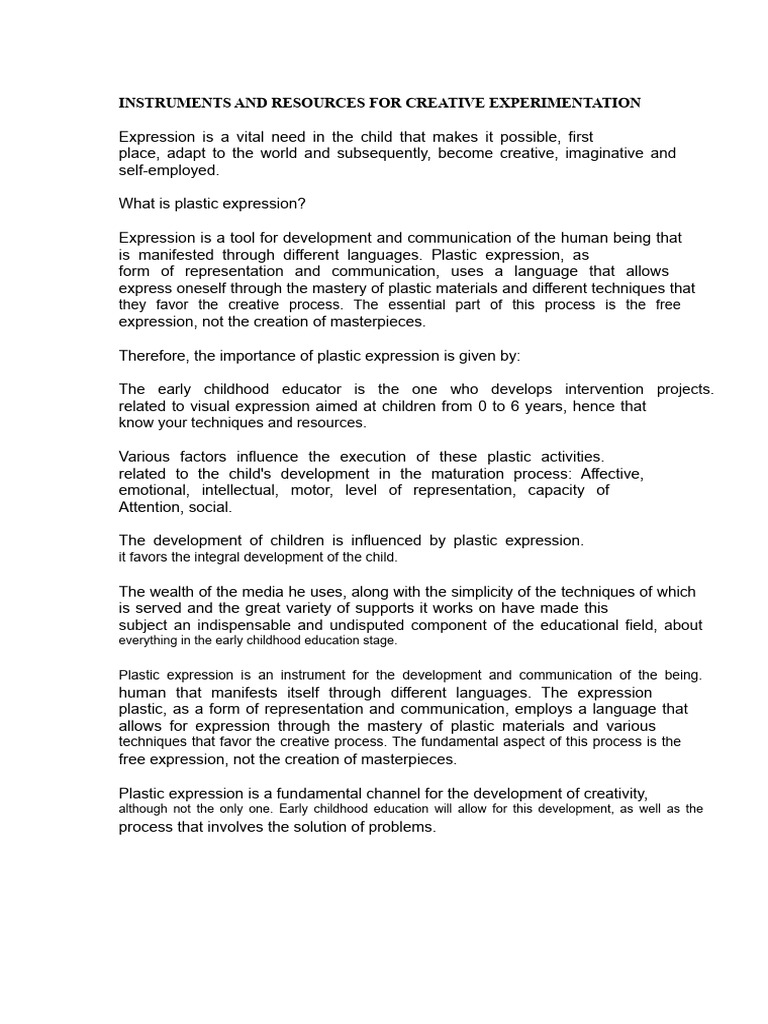 INSTRUMENTS-AND-RESOURCES-FOR-CREATIVE-EXPERIMENTATION | PDF ...