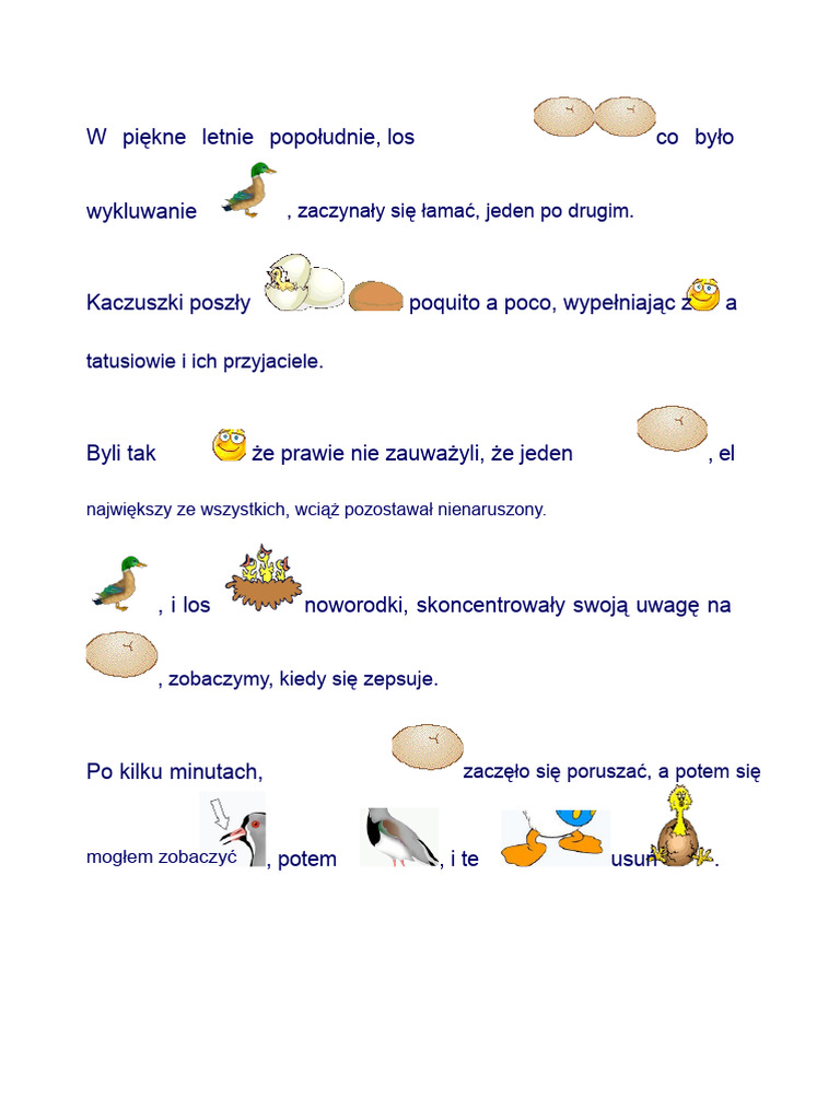 Inf - Piktogram El Brzydkie Łabędzie PDF | PDF