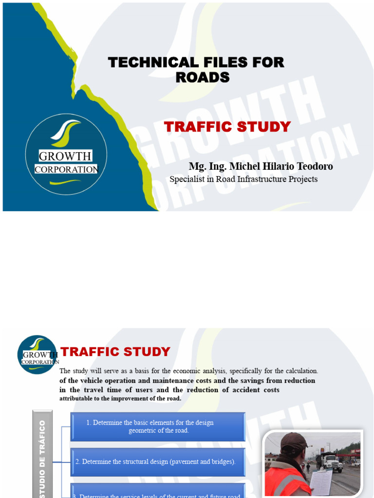 Traffic Study Technical Files Guide | PDF | Road | Transport