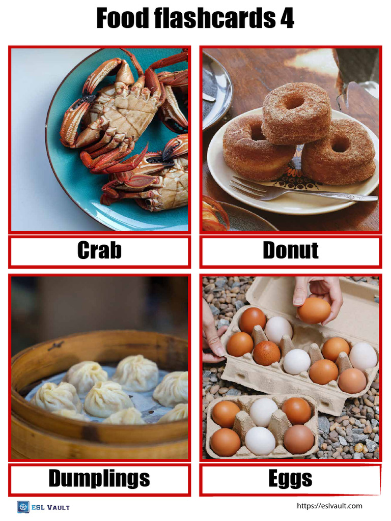 Food Flashcards PDF 4 | PDF