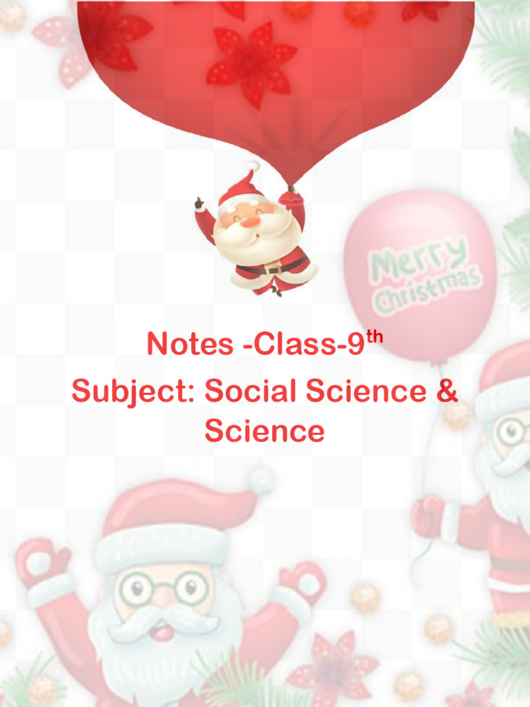 Complete Notes Class- 9th Sub- Science and Sst | PDF | Pastoralism | Nazism