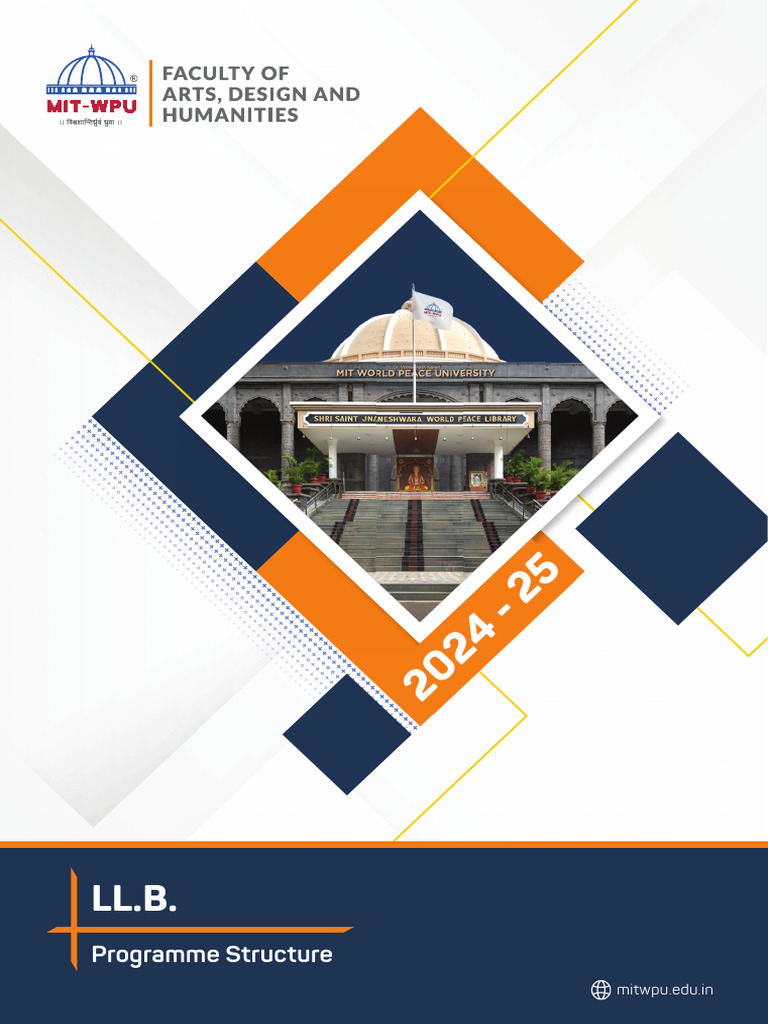 LL.B. Programme Structure 2024-25 | PDF | Justice | Crime & Violence