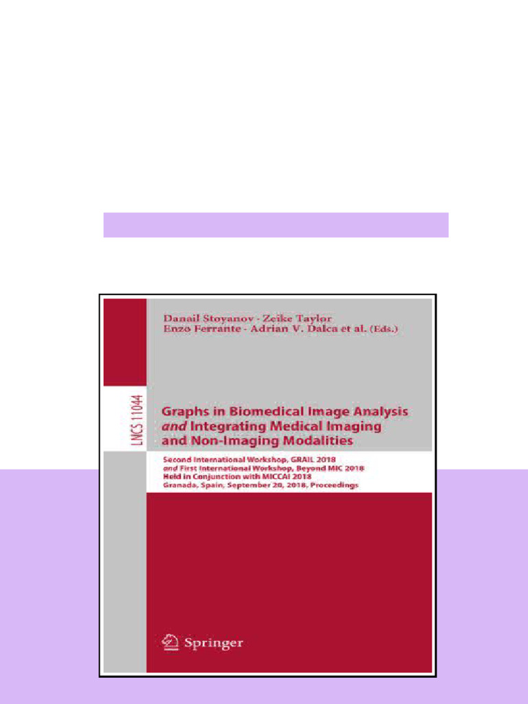 Graphs In Biomedical Image Analysis And Integrating Medical Imaging And ...