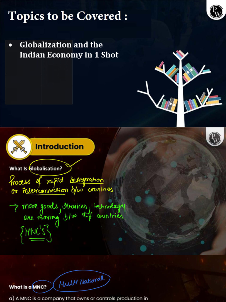 04 Globalization and the Indian Economy | PDF