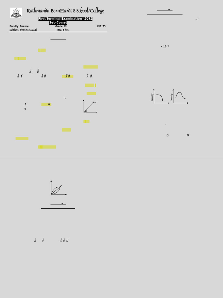 Physics 11 | PDF | Electrical Resistivity And Conductivity | Euclidean ...