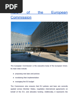 European Commission Organizational Chart | PDF | Politician | Politics ...