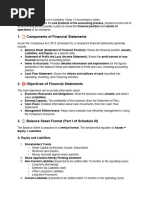Grade 12 Income Statement & Balance Sheet | PDF