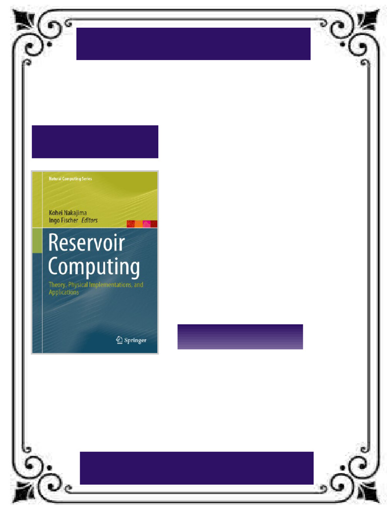 Reservoir Computing Theory Physical Implementations and Applications ...