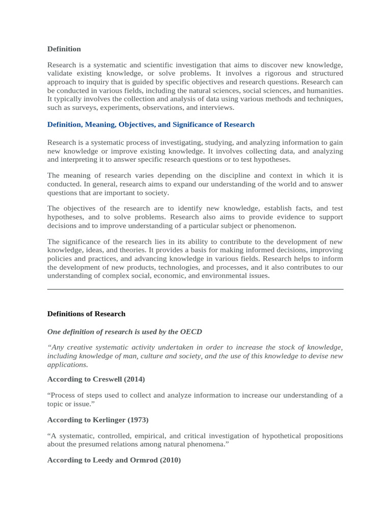 Research Methodology Paper | PDF | Methodology | Quantitative Research