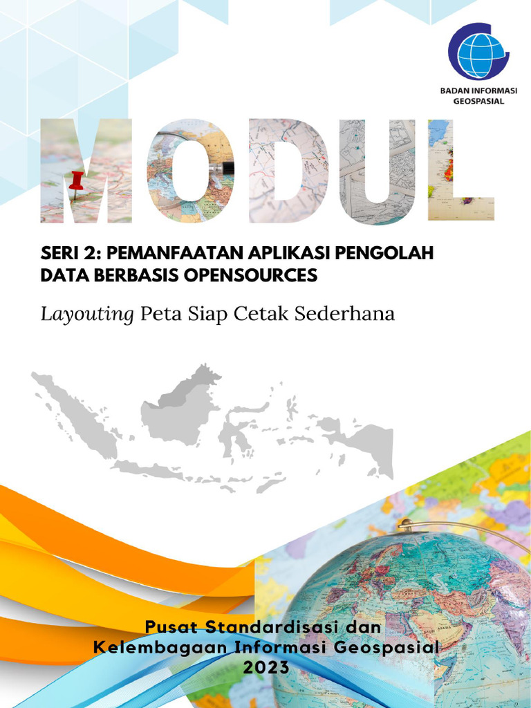 Modul Bimtek Layouting Peta Sederhana | PDF