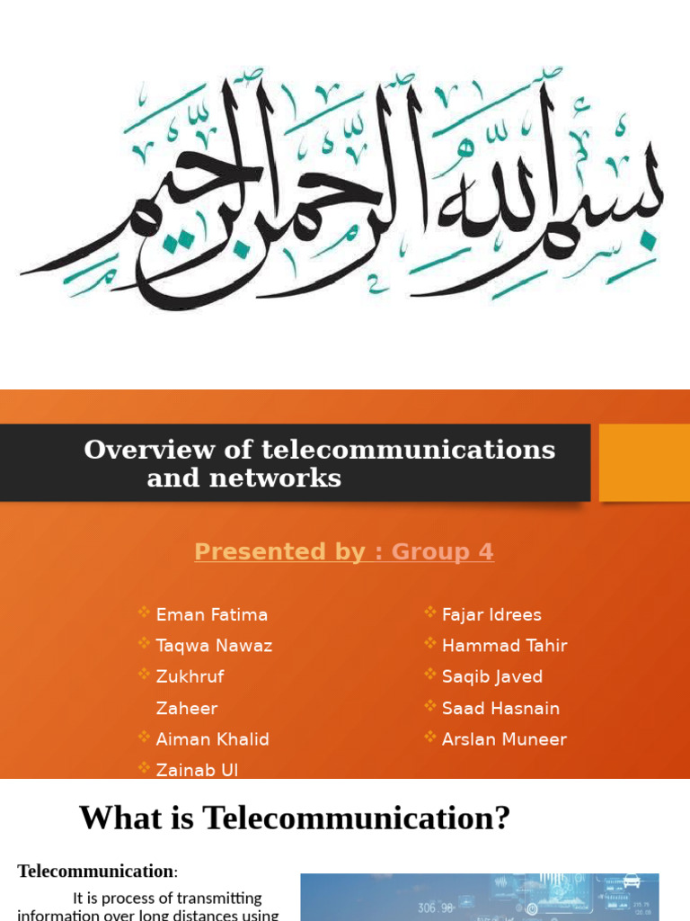 Group 4 Presentation | PDF | Computer Network | Osi Model