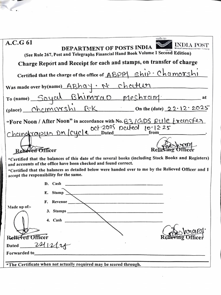 Charge Report | PDF
